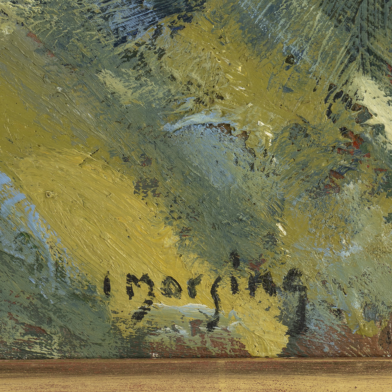 IVAR MORSING, oil on canvas, signed. - Bukowskis