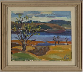 ERLING ÄRLINGSSON, oil on canvas/panel, signed. - Bukowskis