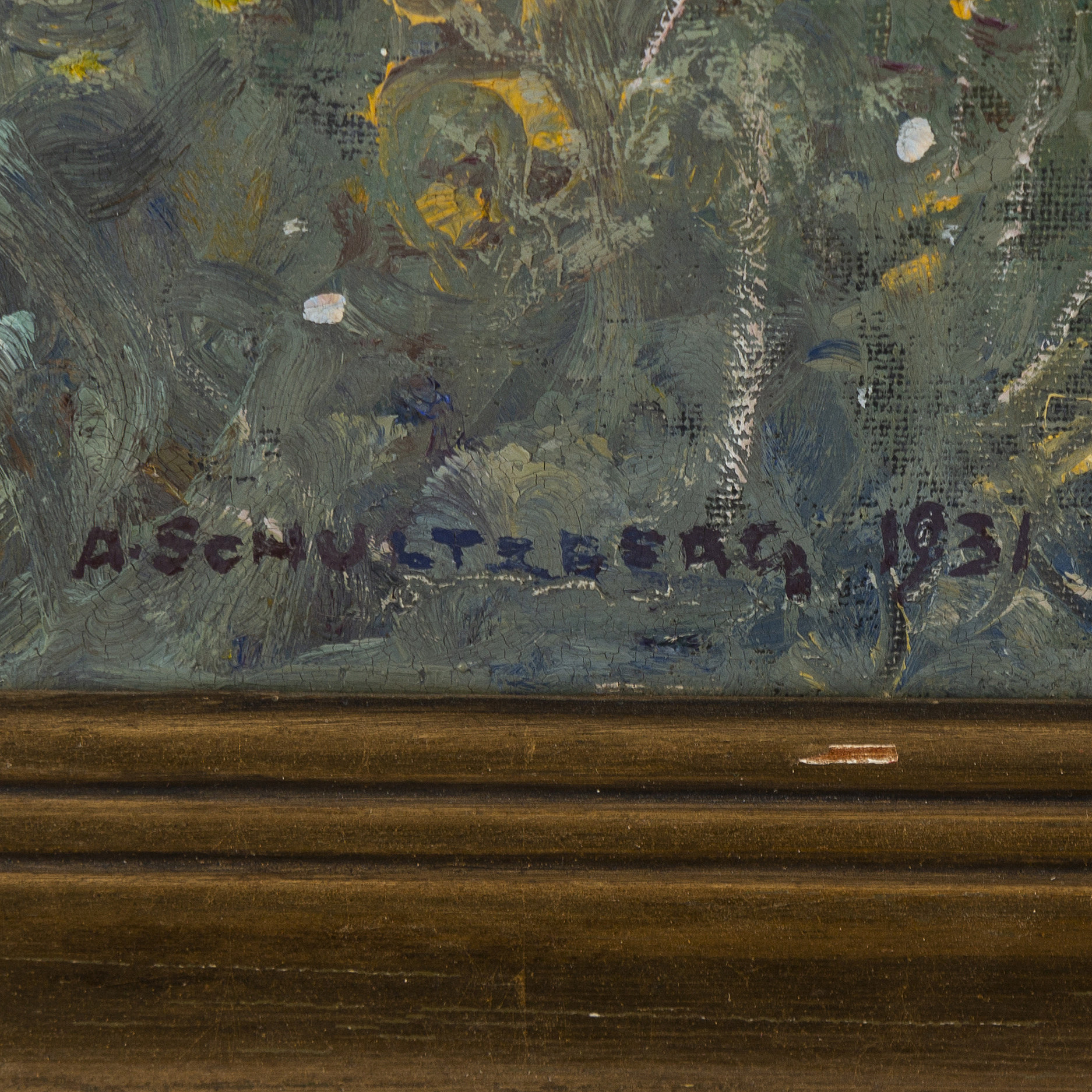 ANSHELM SCHULTZBERG, olja på duk, signerad och daterad 1931. - Bukowskis