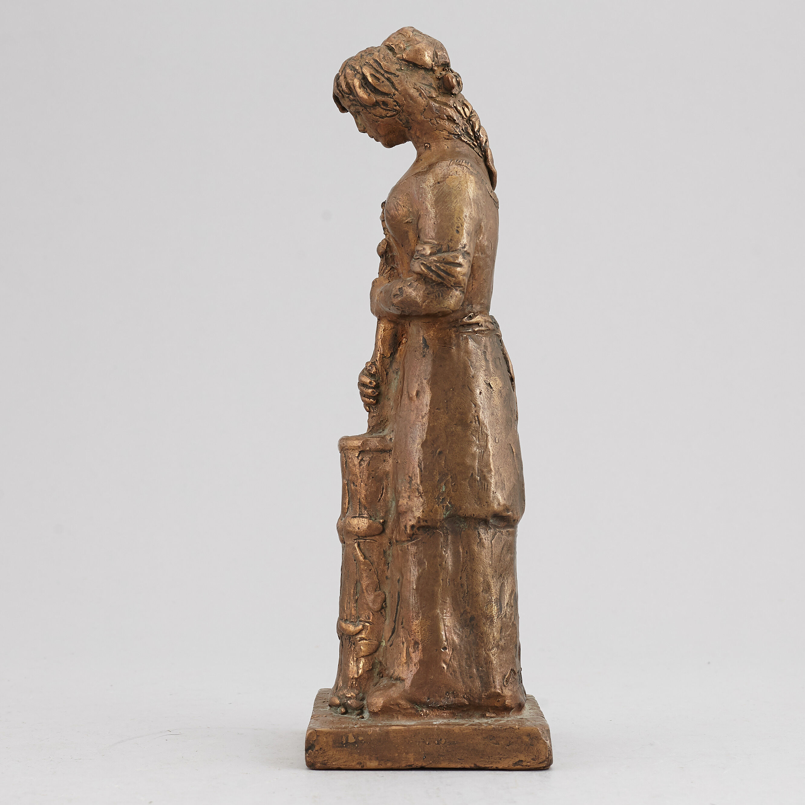 MATTI HAUPT, sculpture, bronze, signed Matti Haupt. - Bukowskis