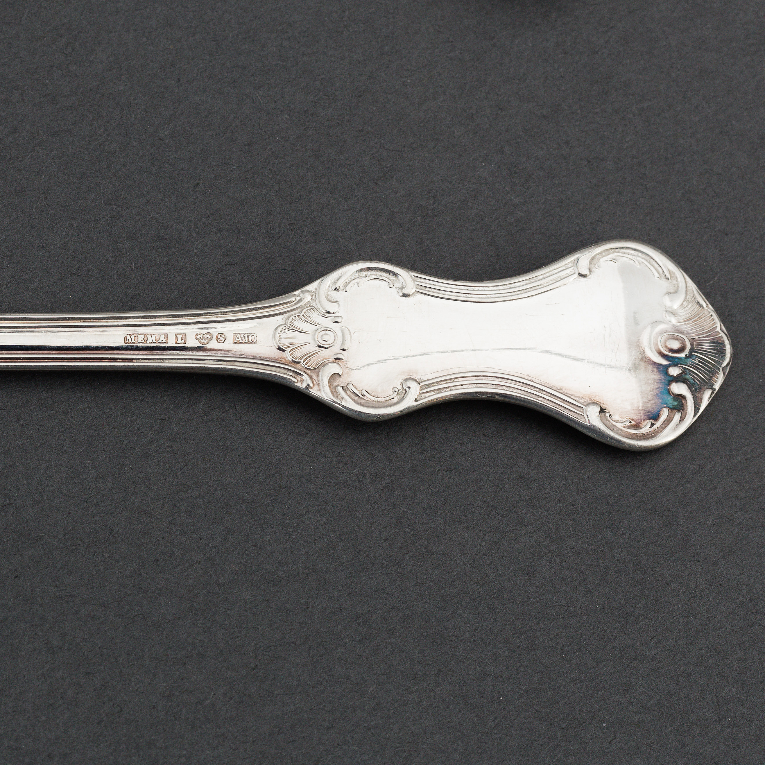 An 18 pcs 'Patricia' silver cutlery service. - Bukowskis