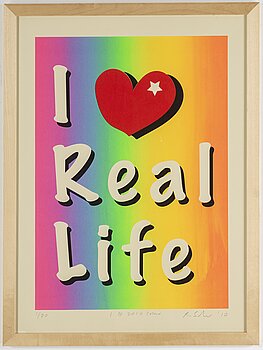 ROSS SINCLAIR, Silkscreen signed and dated 2010, numbered 1/20. - Bukowskis