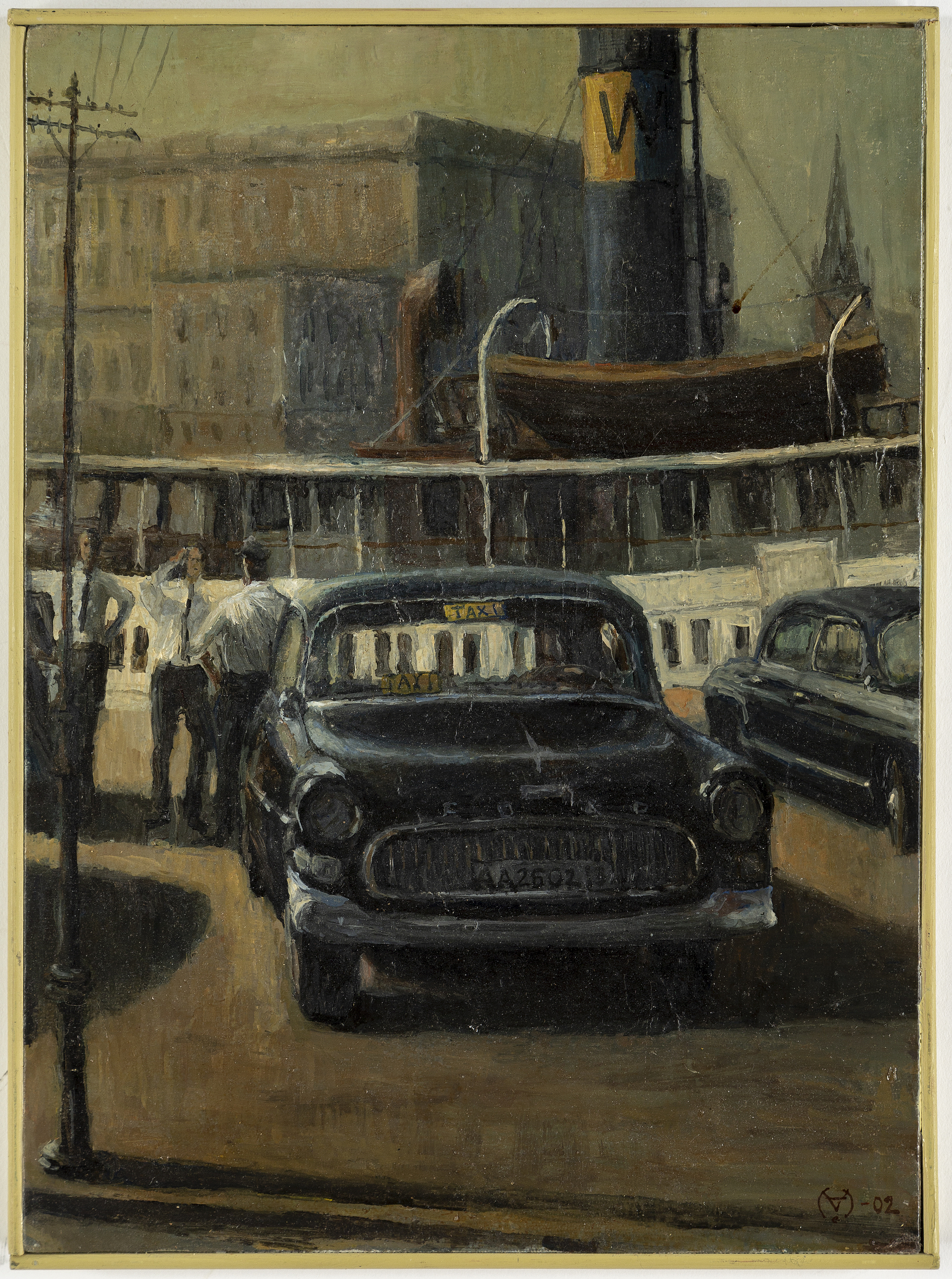 MATS ÅKERMAN, olja på papp-pannå, signerad. - Bukowskis