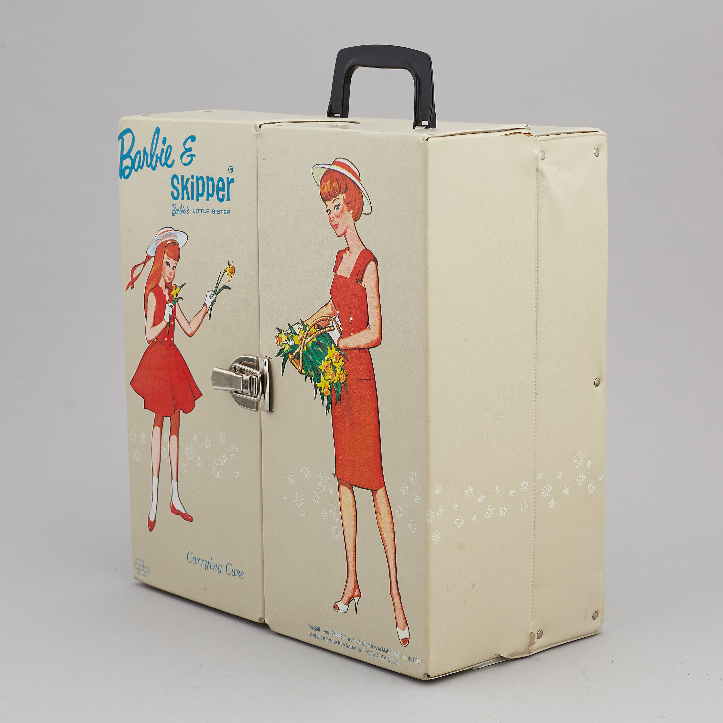 A set of 4 Mattel 1960's Barbiedolls and accessories. - Bukowskis