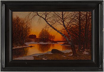 EDVARD ROSENBERG, olja på duk, signerad och daterad 1923. - Bukowskis