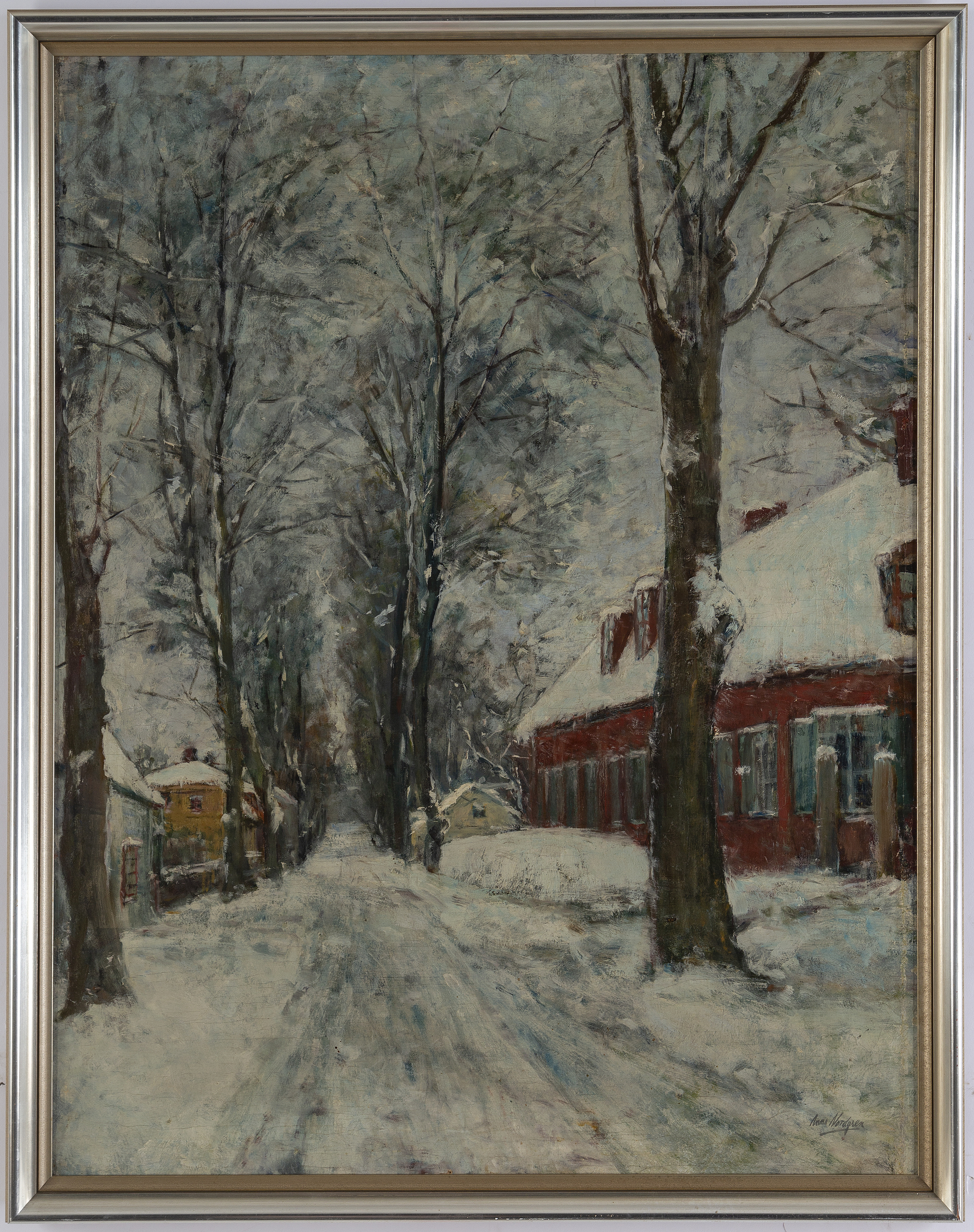 ANNA NORDGREN, olja på duk, stämpelsignerad. - Bukowskis