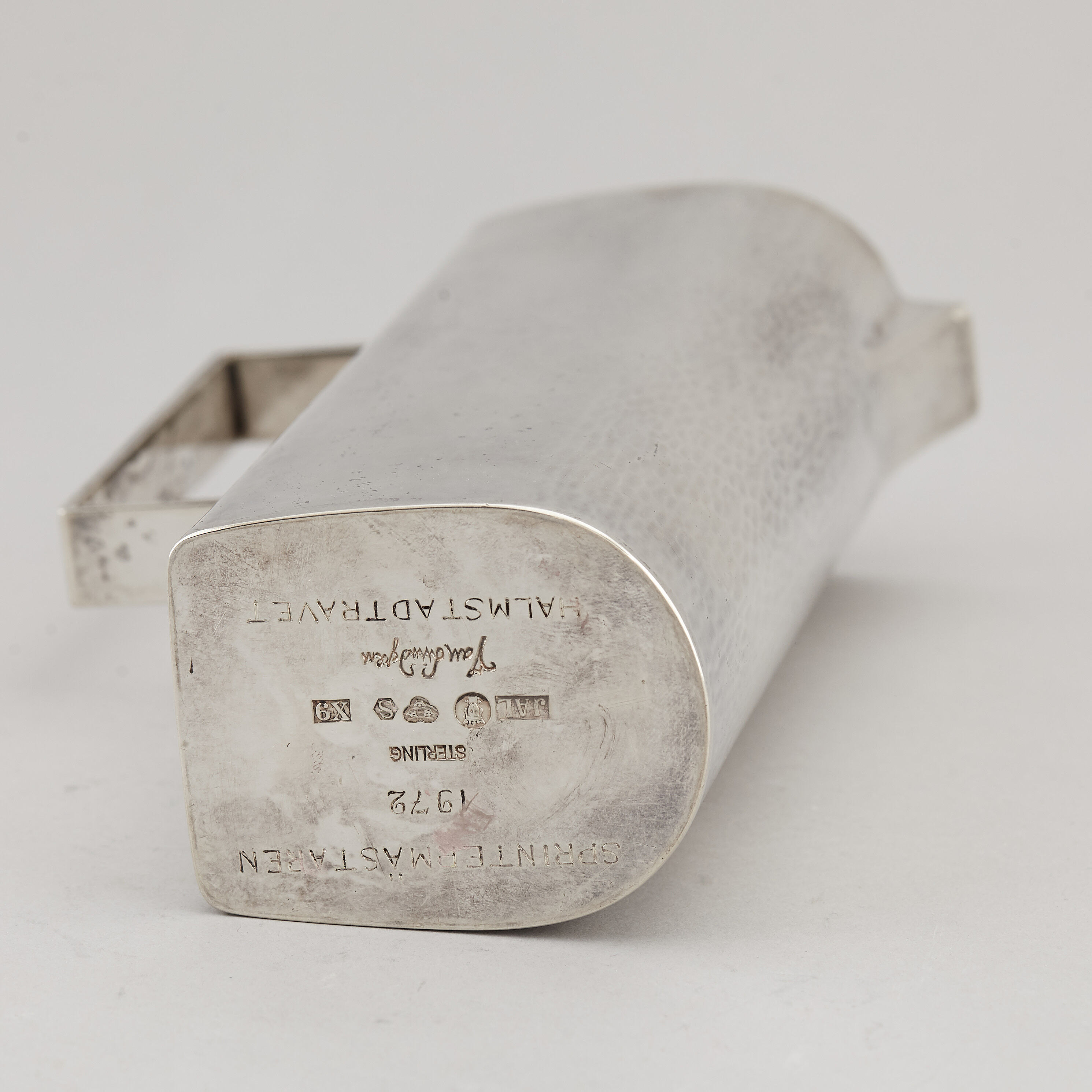 JAN LUNDGREN, kanna, sterlingsilver, Janse Silversmide, Stockholm 1972 ...