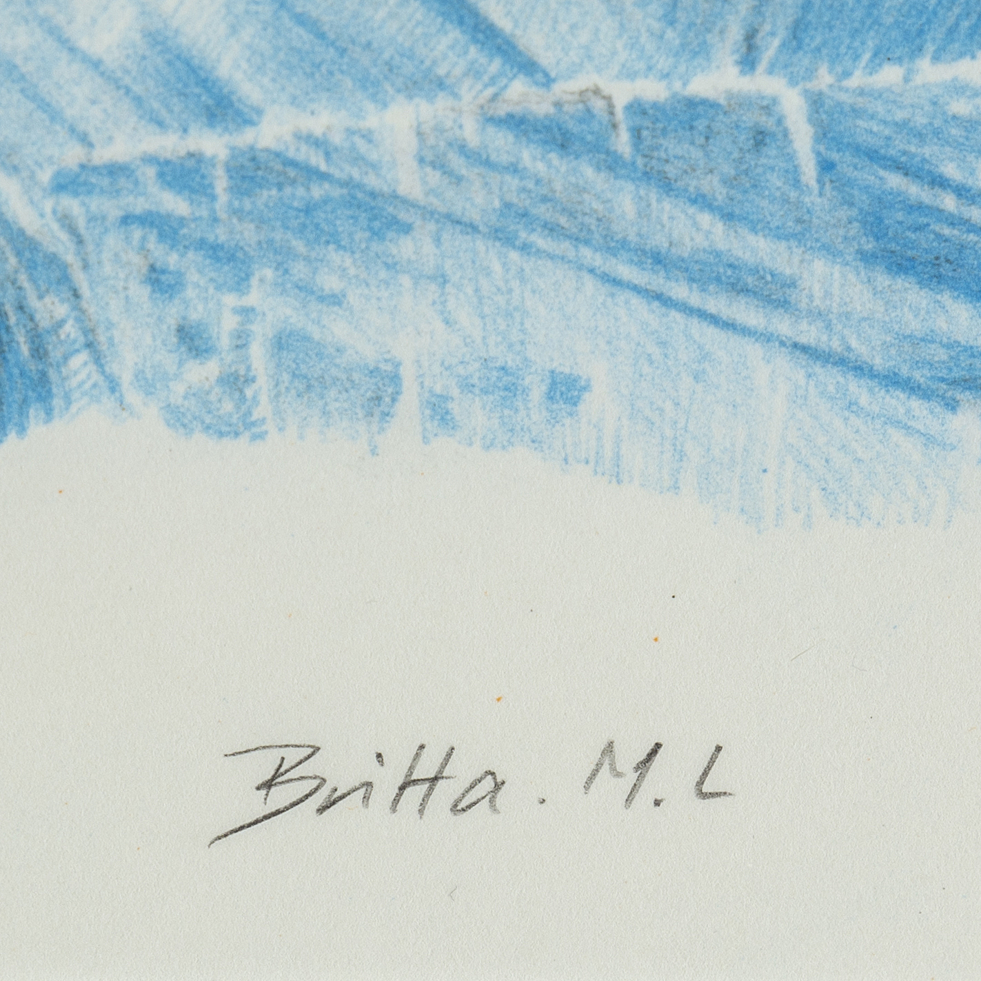 BRITTA MARAKATT-LABBA, lithograph in colours, signed Britta M.L. and ...