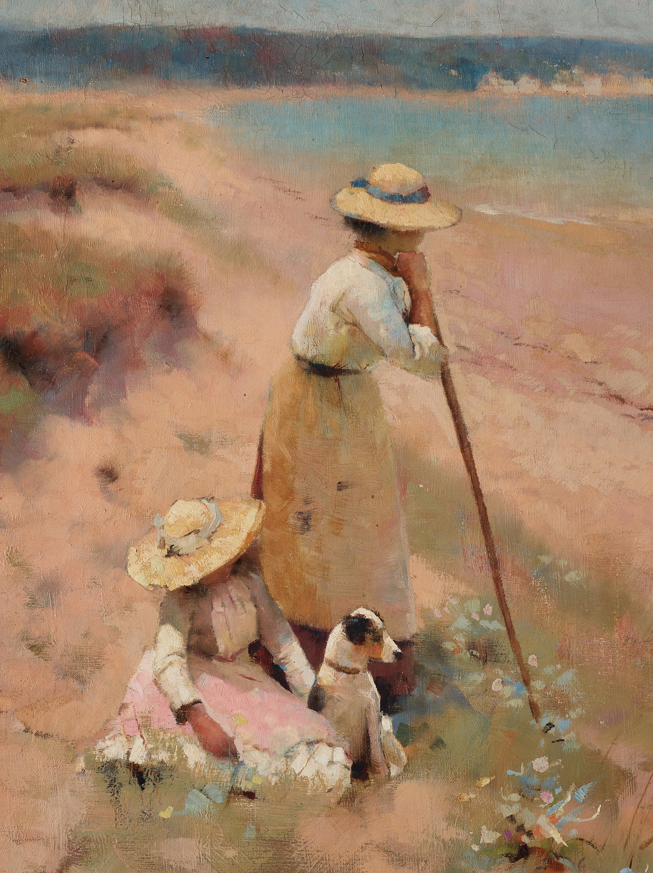 Frederick Hall, English coastal scene. - Bukowskis