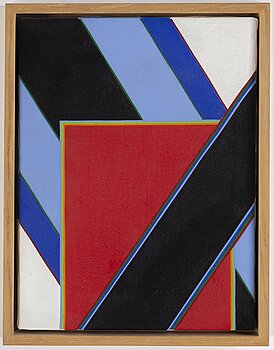 PETER FREUDENTHAL, olja på duk, signerad och daterad -76 a tergo ...