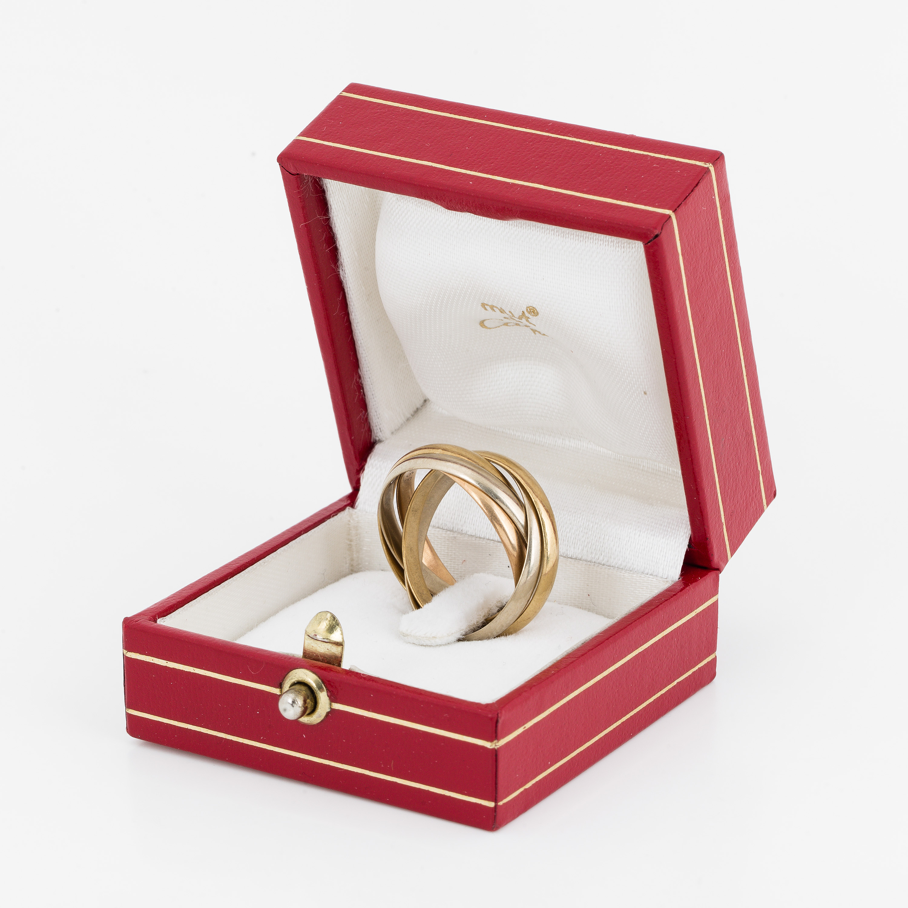 An 18K gold Cartier "Trinity" ring. - Bukowskis