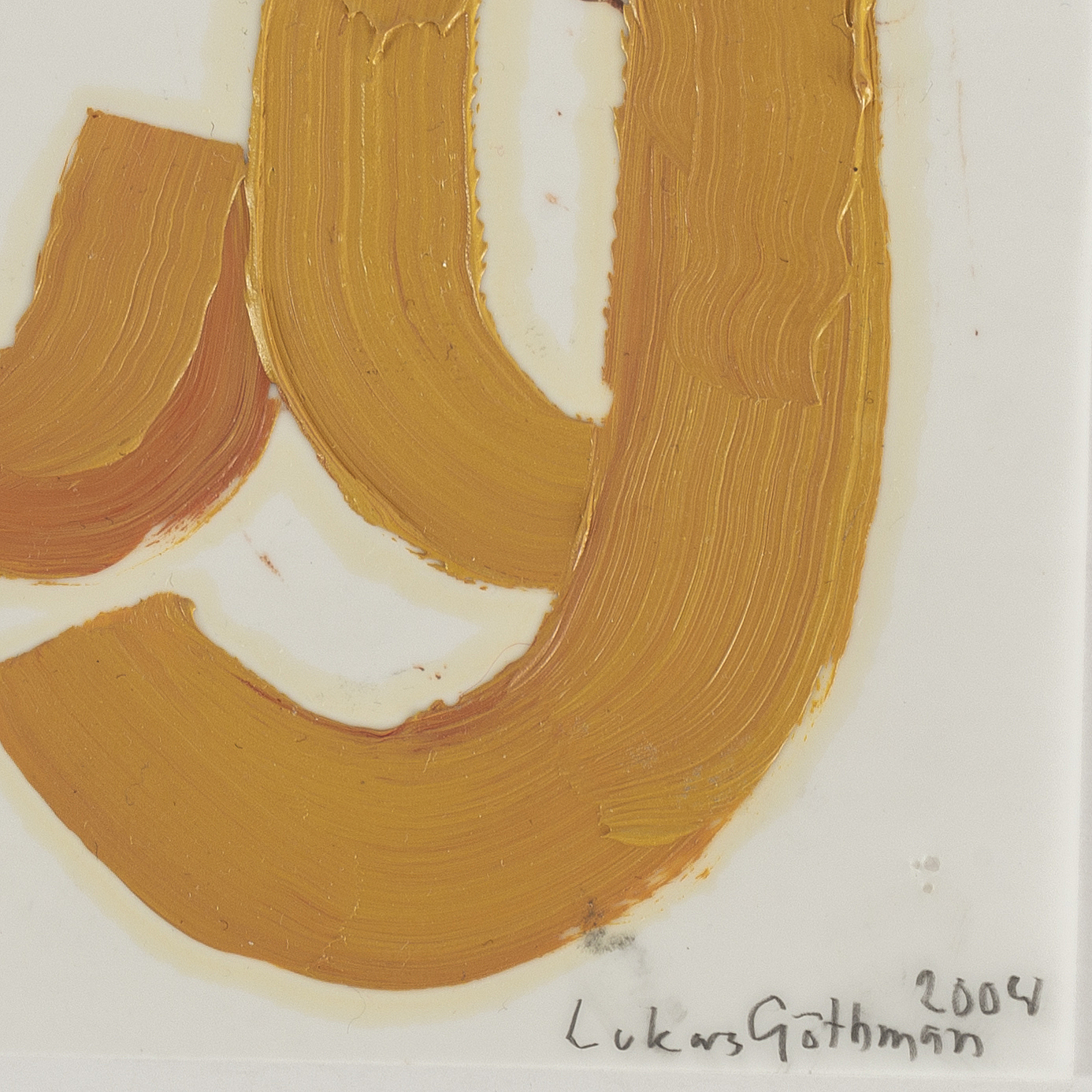 LUKAS GÖTHMAN, acrylic on plastic film, signed and dated 2004. - Bukowskis