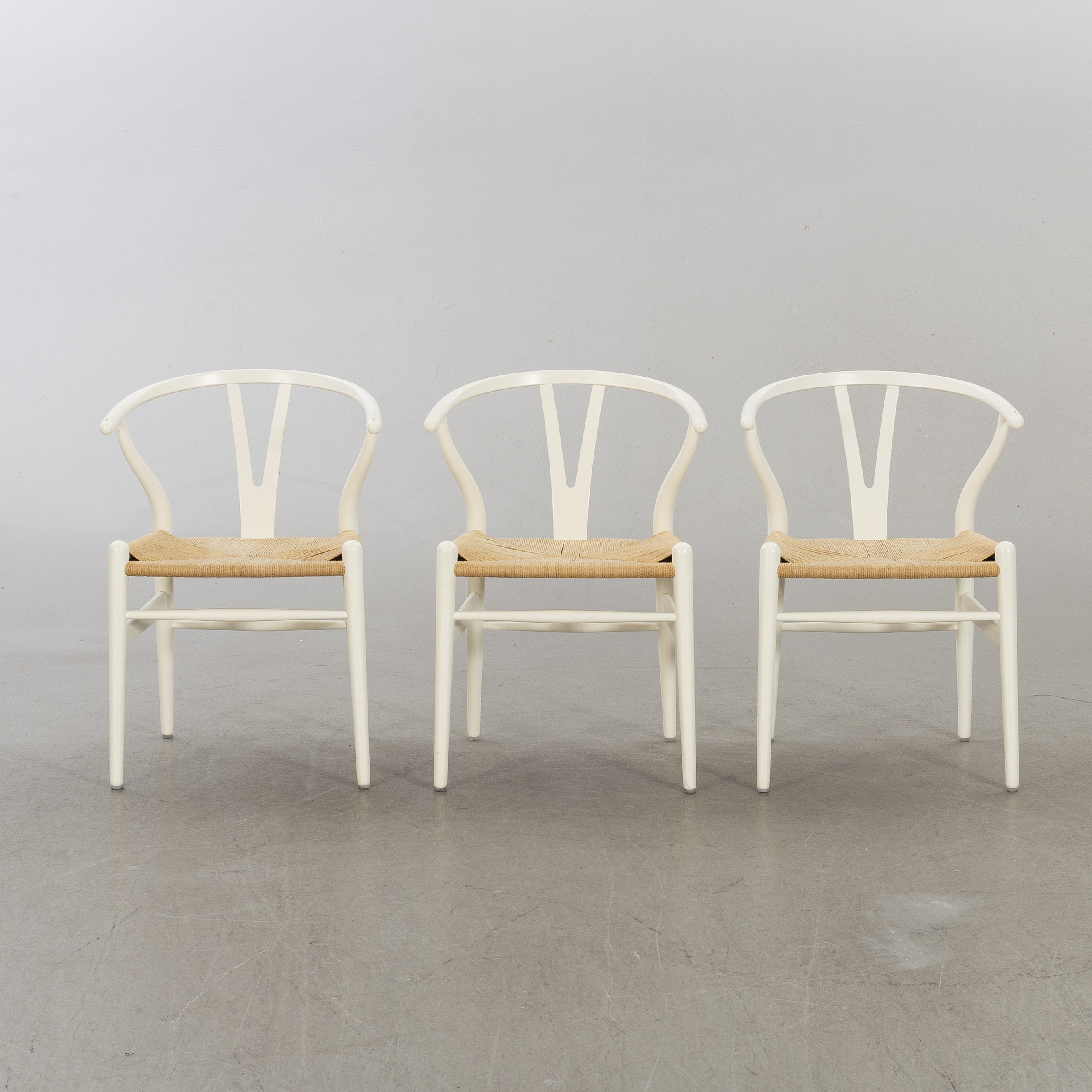 HANS J WEGNER, stolar, 6 st, Y-stolen för Carl Hansen & son, 2007 ...