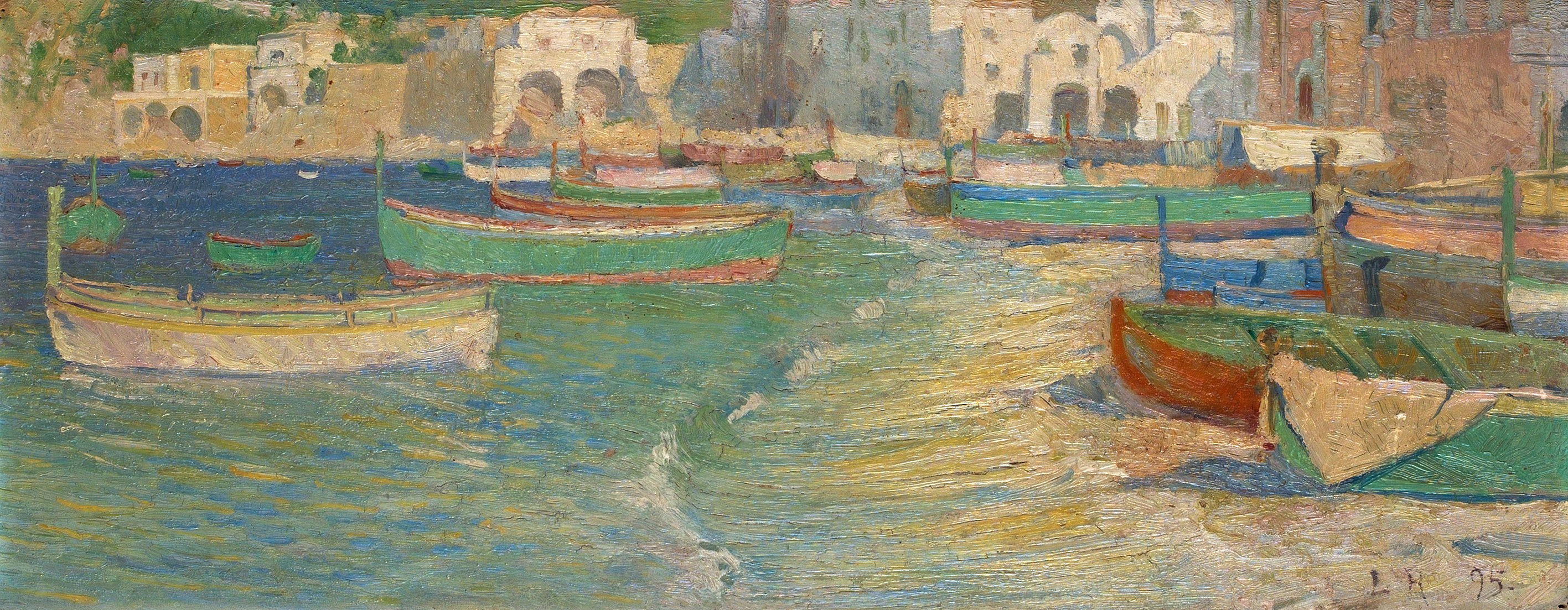 Lotten Rönquist, Medelhavshamn. - Bukowskis