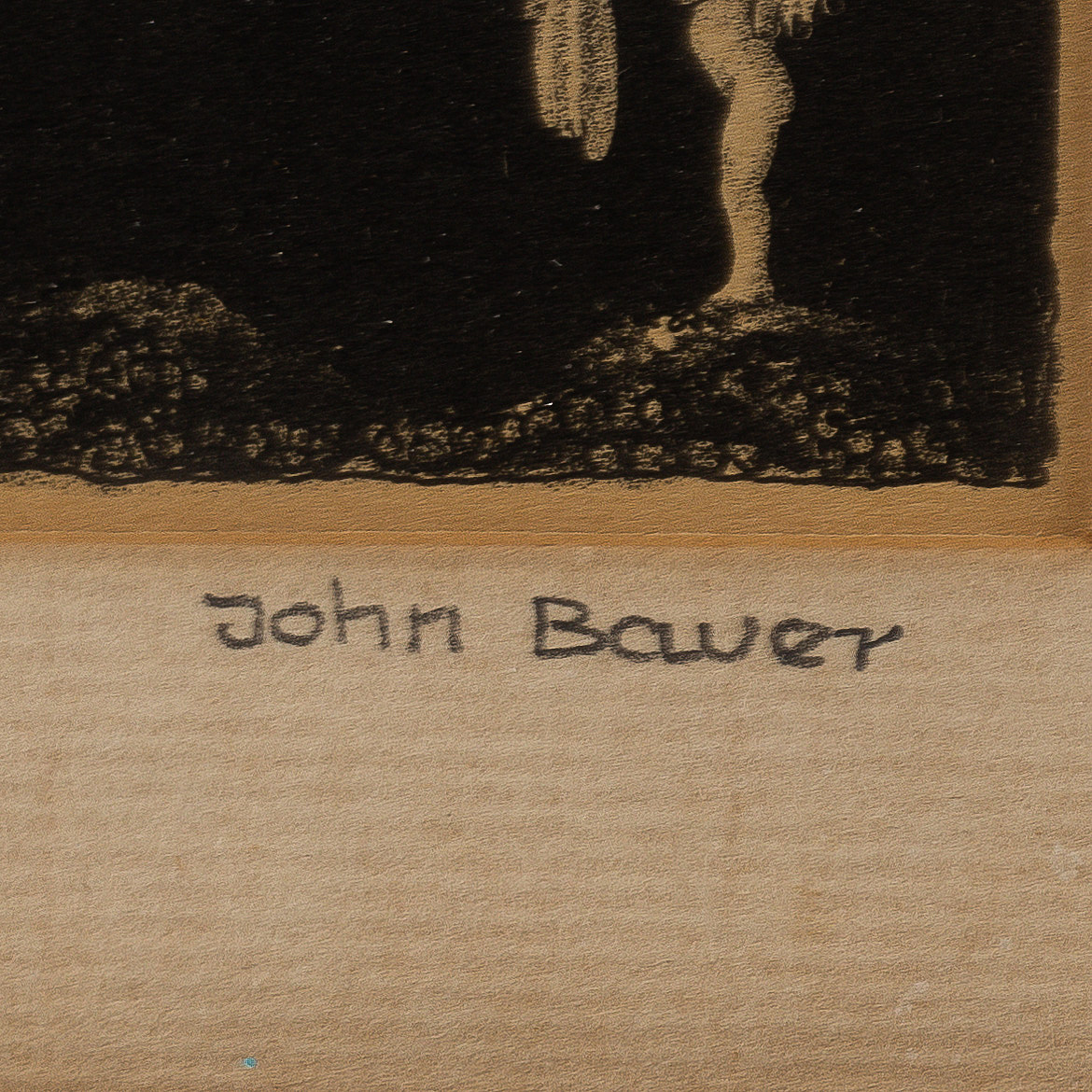 JOHN BAUER, litografi ur serien "Troll" 1915, signerad i trycket ...