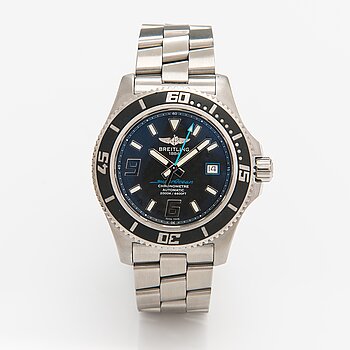 BREITLING, Superocean, wristwatch, 44 mm. - Bukowskis