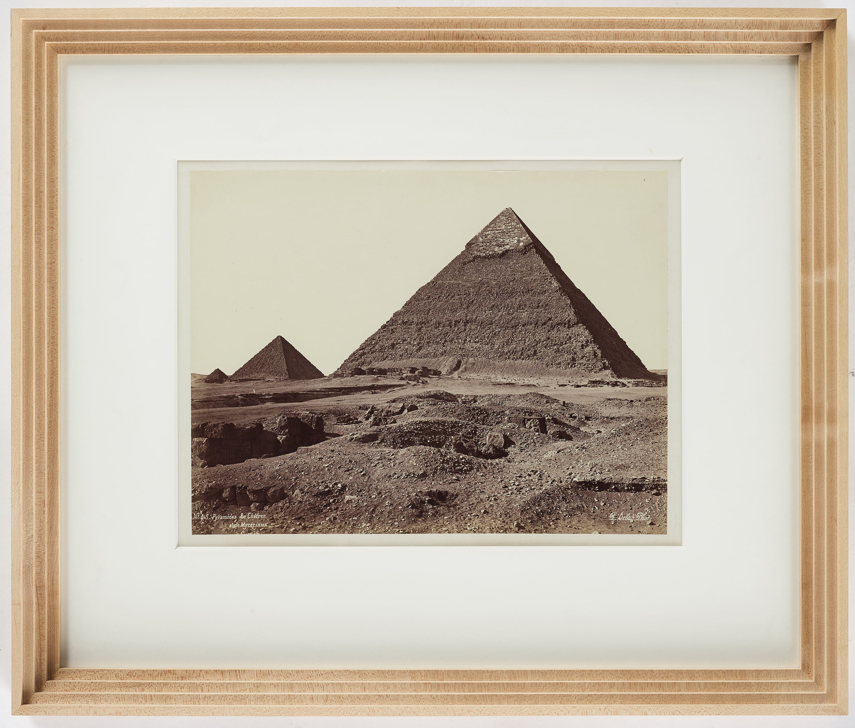 Jean Pascal Sébah, fotografi signerad i negativet. - Bukowskis