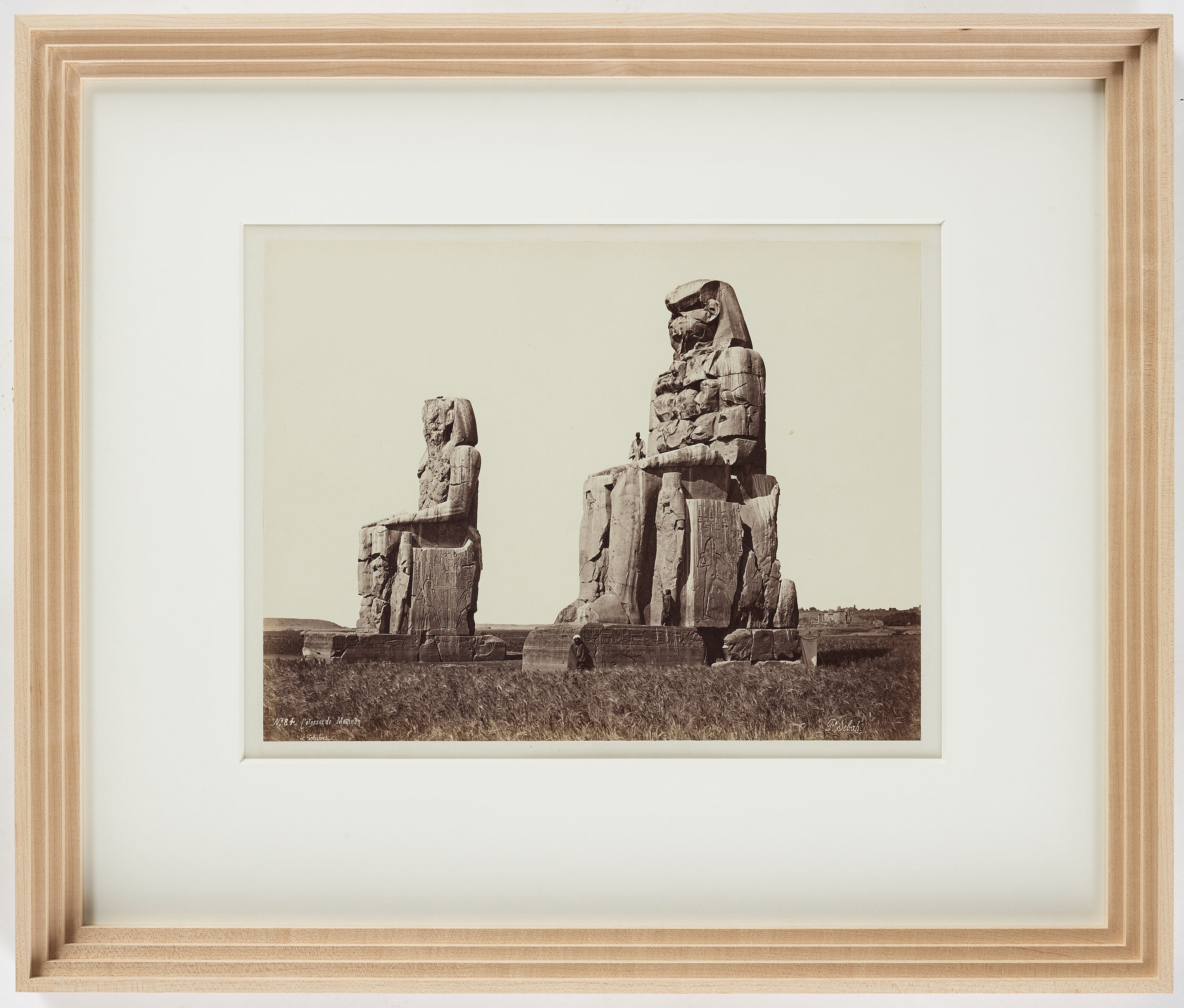 Jean Pascal Sébah, photograph signed on the plate. - Bukowskis