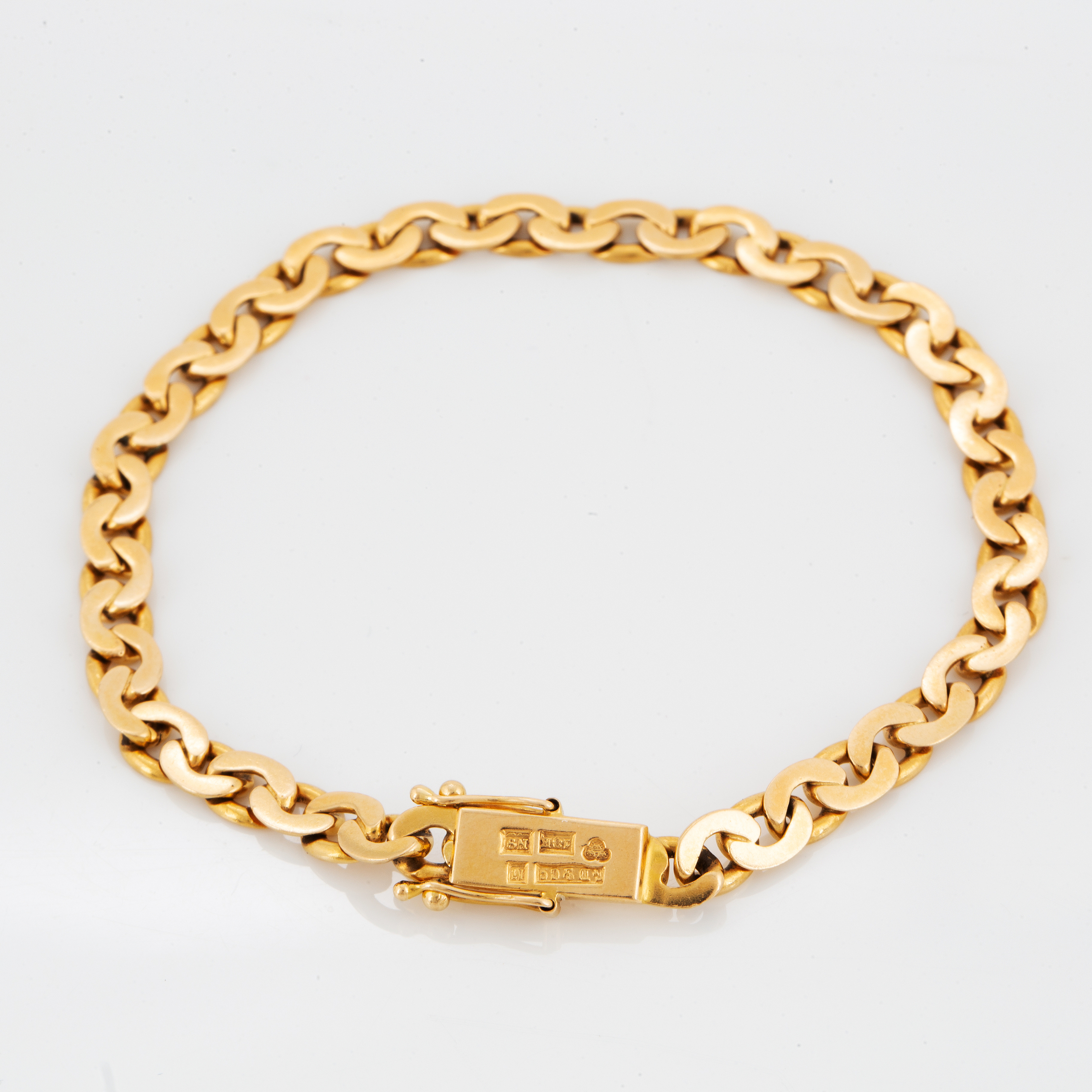 18K gold bracelet. - Bukowskis