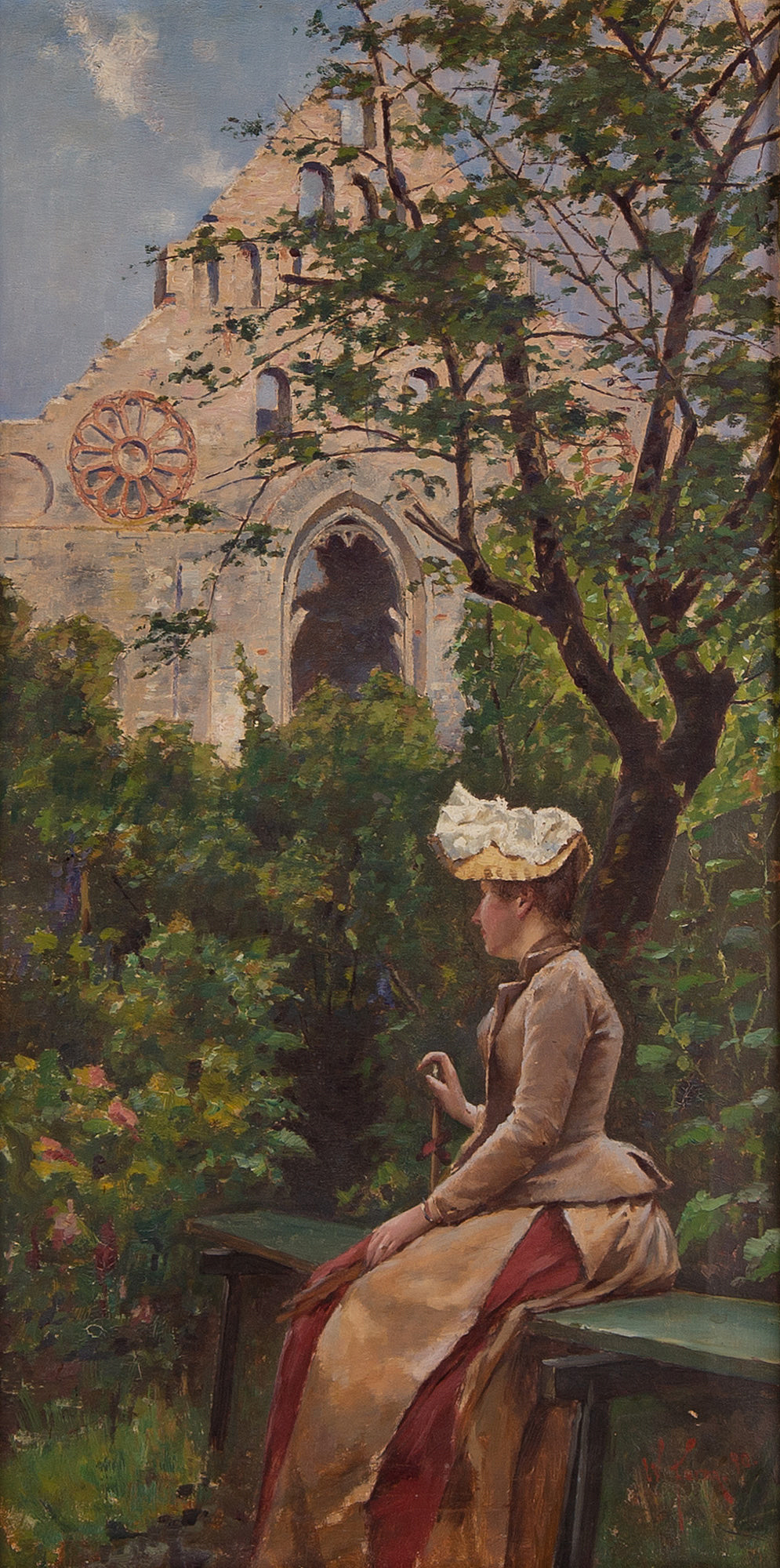 William Féron, oil on canvas, signed and dated -90. - Bukowskis