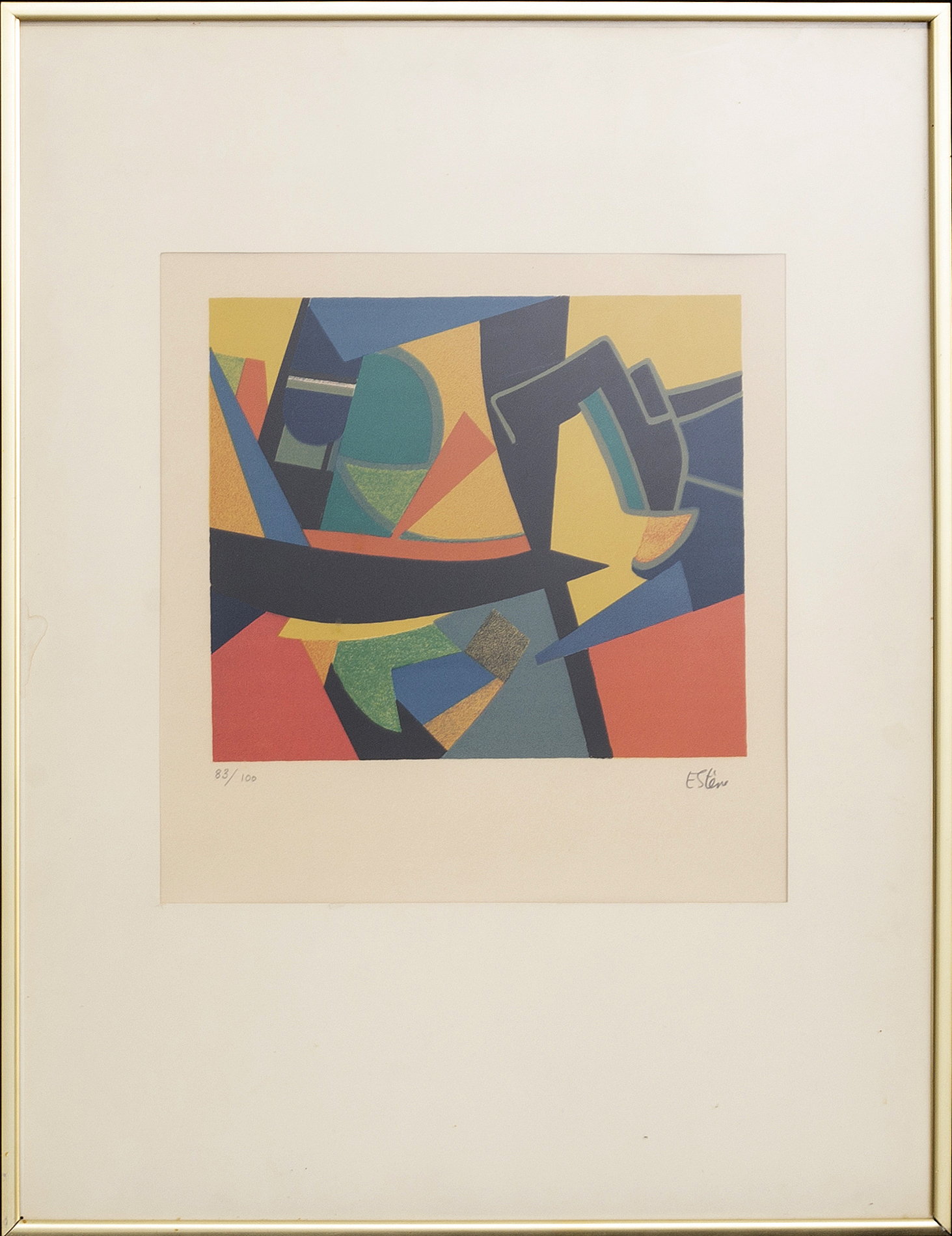 MAURICE ESTÈVE, färglitografi signerad och numrerad 83/100. - Bukowskis