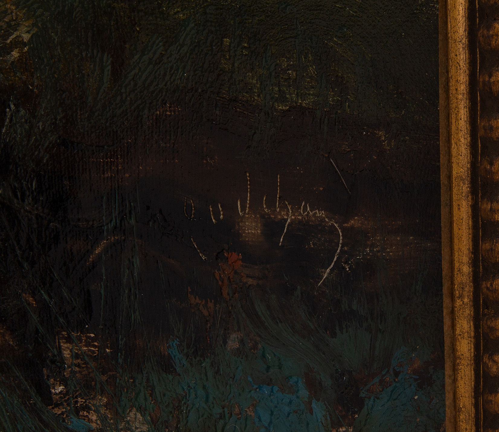 Alfred Godchaux, oil on canvas, signed. - Bukowskis