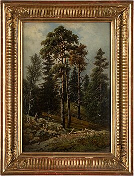 Theodor Billing, attributed to, oil on paper-panel. - Bukowskis
