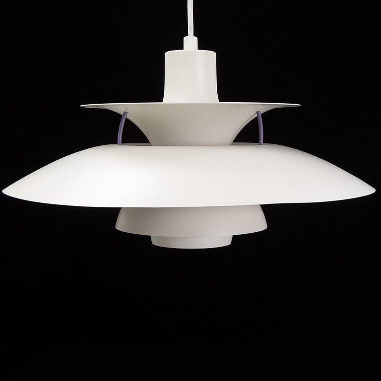 Poul Henningsen, a 'PH 5' ceiling lamp, Louis Poulsen, Denmark. - Bukowskis