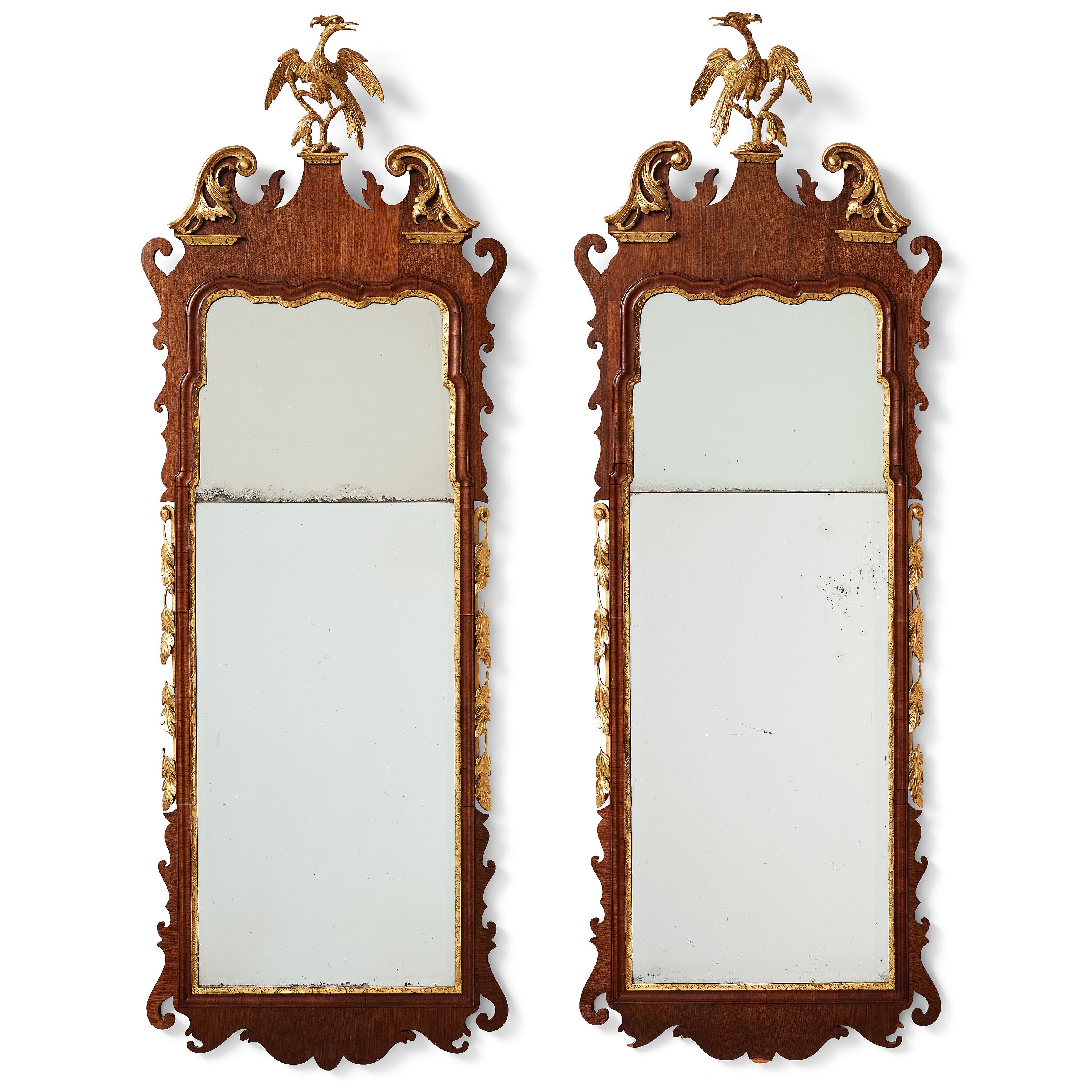 A Pair Of English Mid 18th Century Mirrors Bukowskis