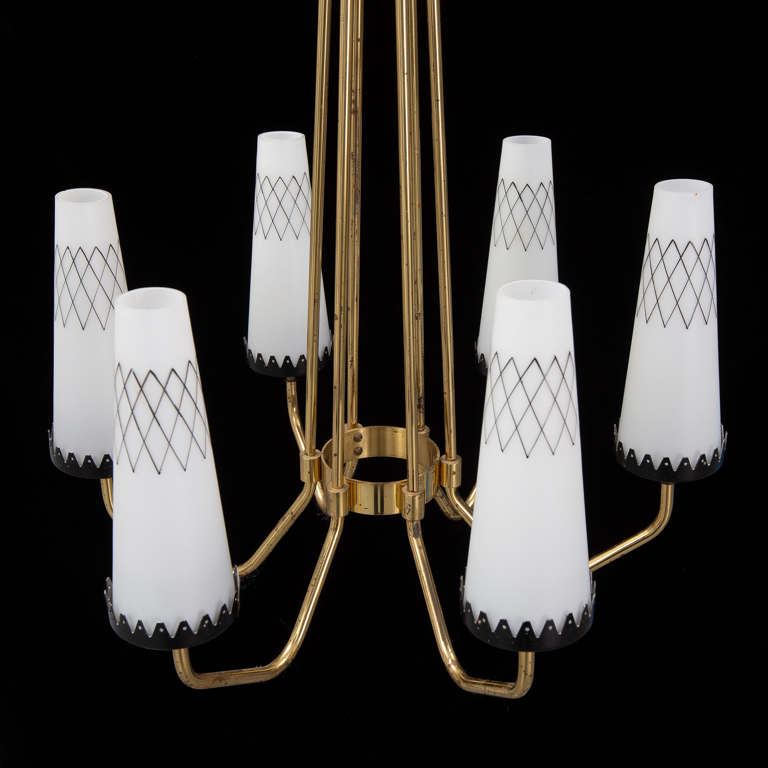 A 1950's ceiling light. - Bukowskis