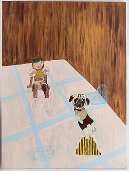 Eva Jacobson, Eva Jacobson, oil on canvas, signed, 2000. - Bukowskis