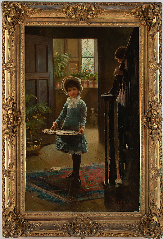 Alexander Mark Rossi, attributed to, oil on canvas, signed and dated ...