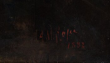 Alexander Mark Rossi, attributed to, oil on canvas, signed and dated ...