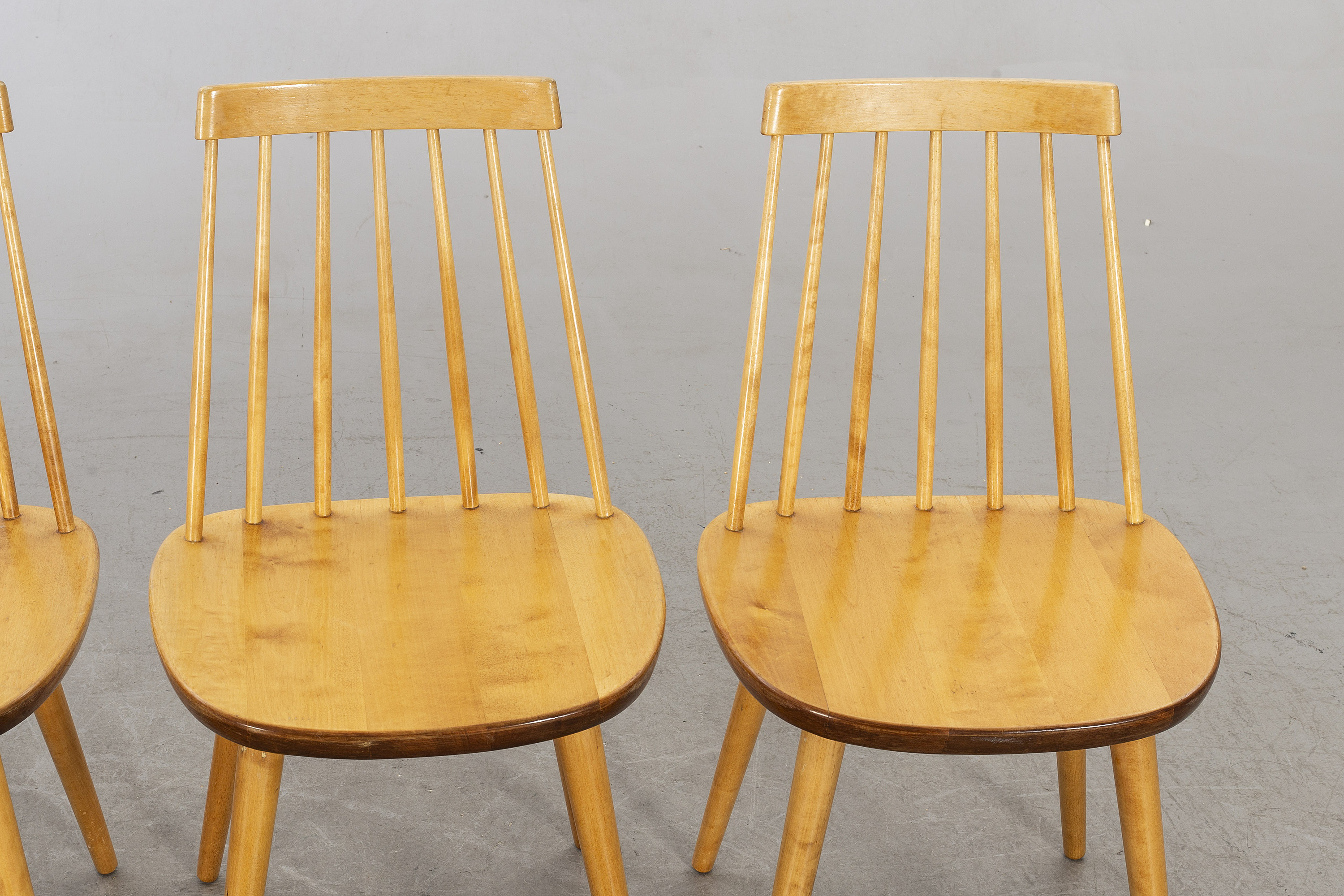 4 "Pinocchio" chairs by Yngve Ekström, - Bukowskis