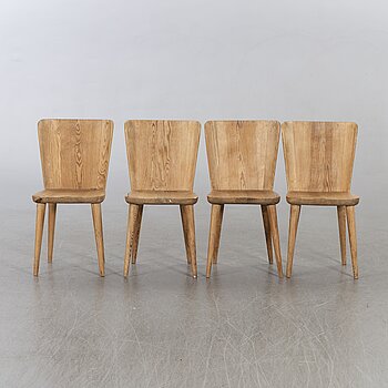 GÖRAN MALMWALL, stolar 4 st. - Bukowskis