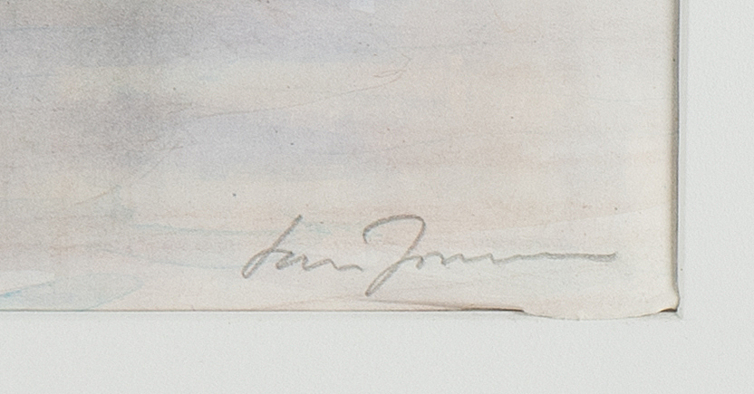 Lars Jonsson, lithograph in colours, signed. - Bukowskis