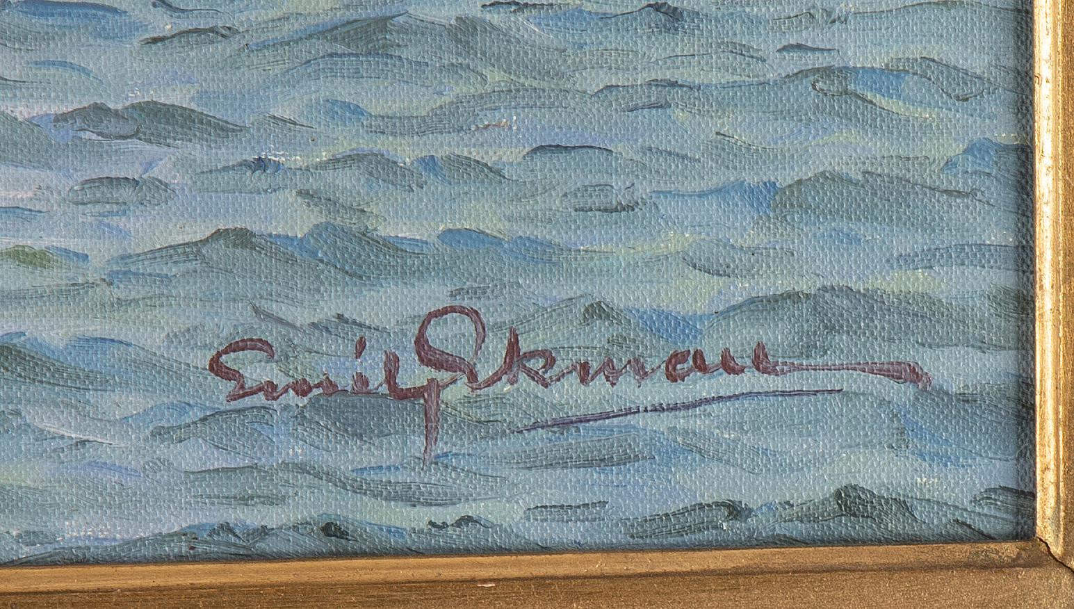 Emil Ekman, olja på duk, signerad. - Bukowskis