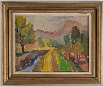 Erling Ärlingsson, oil on panel, signed. - Bukowskis