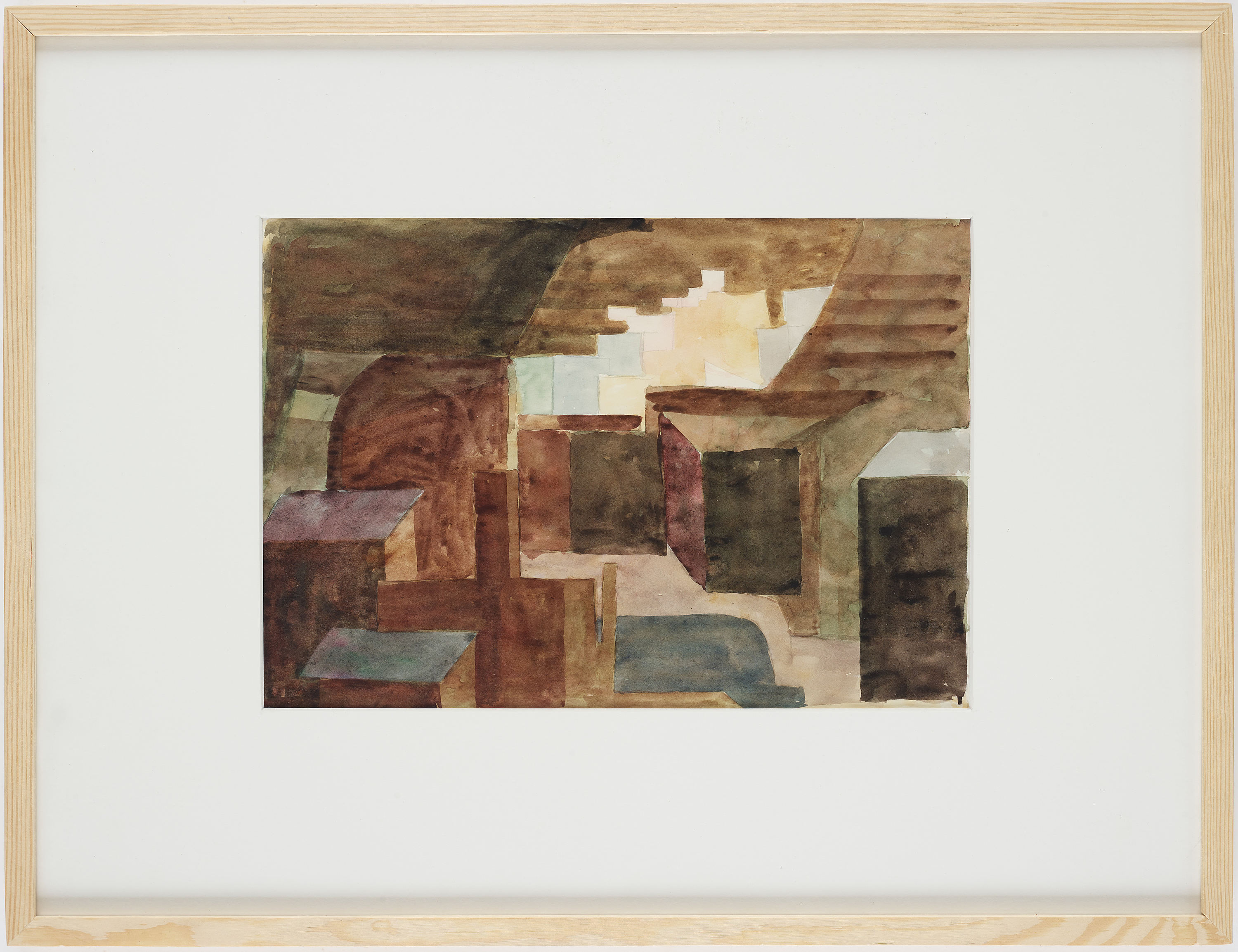 Philip von Schantz, watercolor, executed 1950, certified verso. - Bukowskis