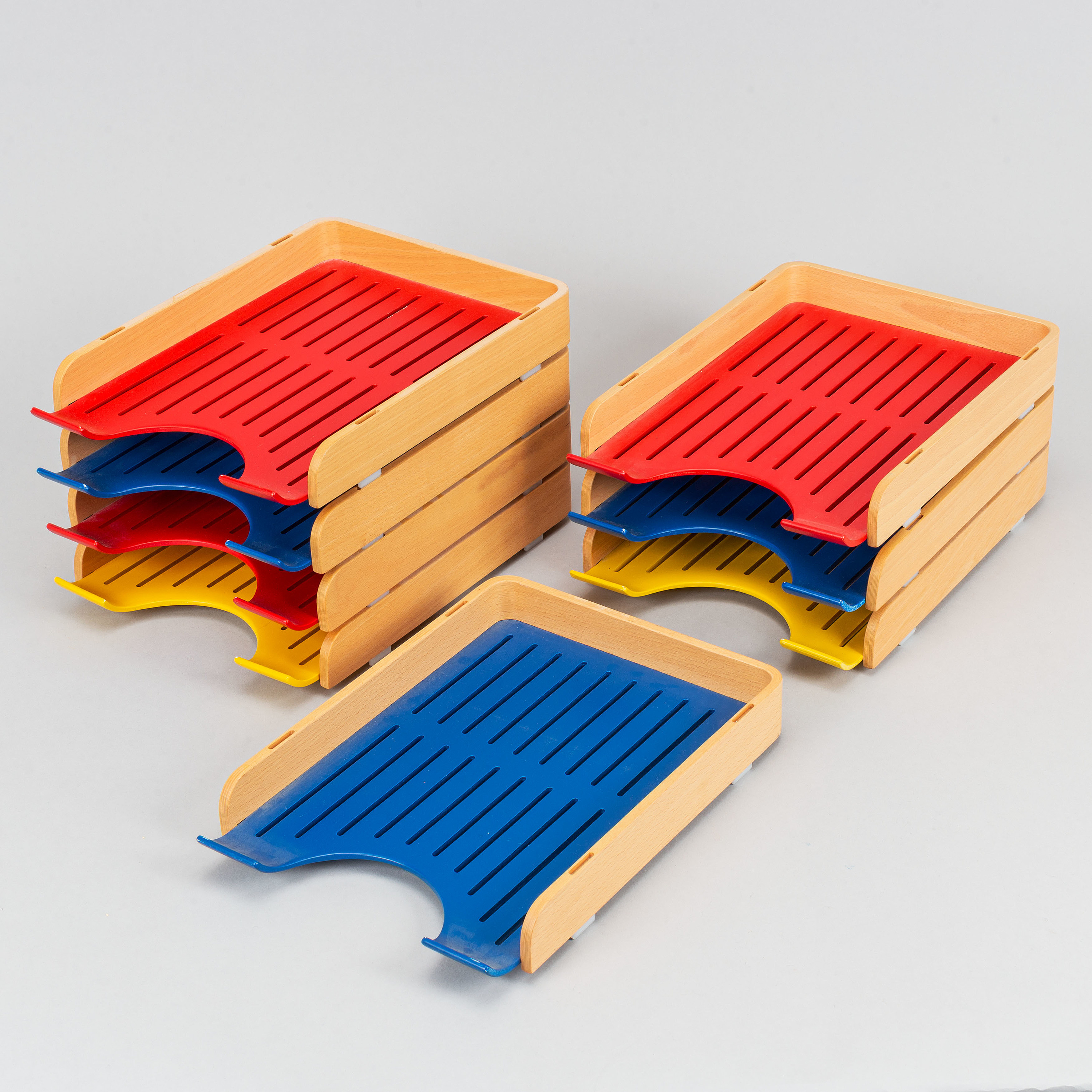 Børge Mogensen, dokumentfack/lådor, 21 st, 1900-talets andra hälft, AB ...