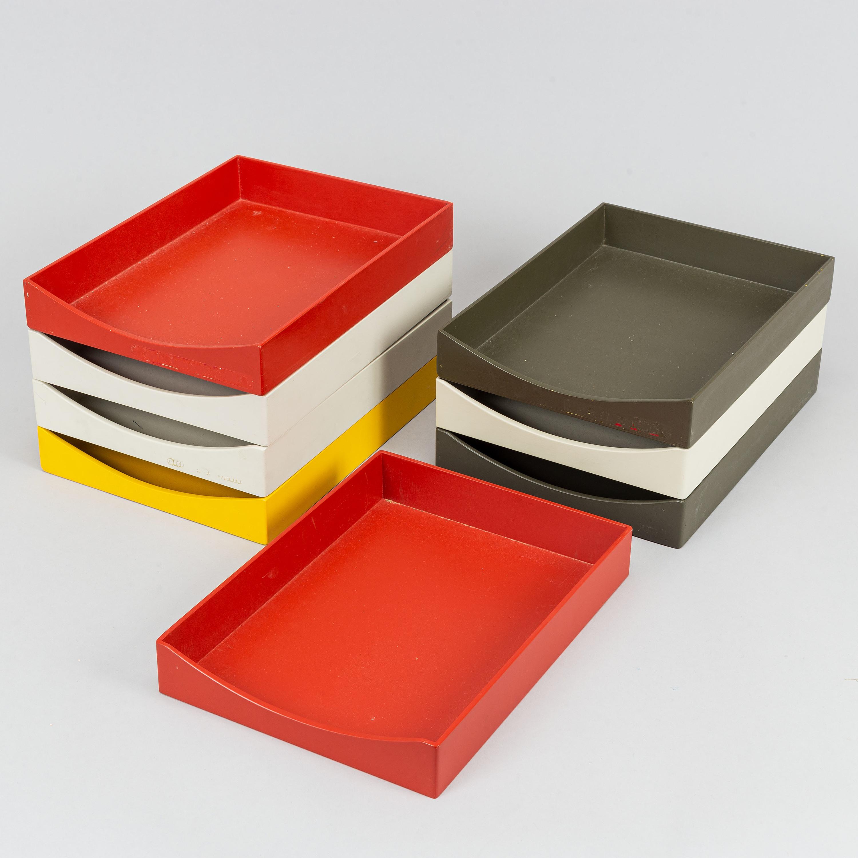 Børge Mogensen, dokumentfack/lådor, 21 st, 1900-talets andra hälft, AB ...