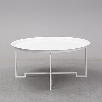A painted iron coffeetable designed in the year 2000 by Per Öberg for ...