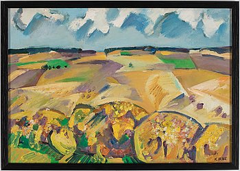 Knut Irwe, oil on canvas, signed. - Bukowskis