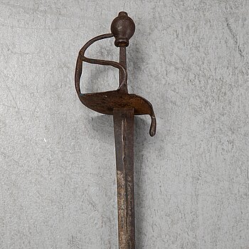 A Swedish 18th Century cutlass. - Bukowskis