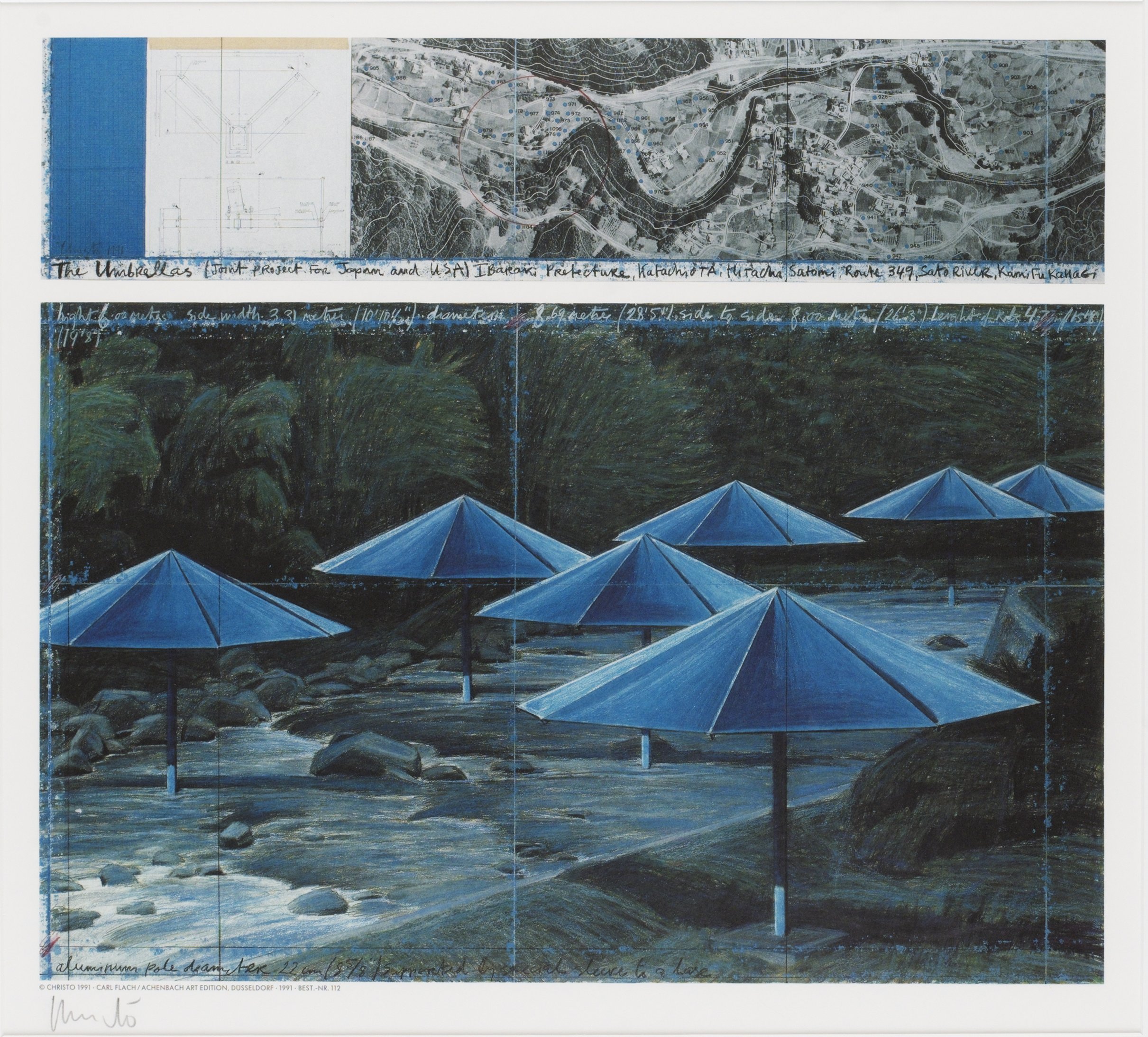Christo & Jeanne-Claude, "The umbrellas (Joint project for Japan and ...