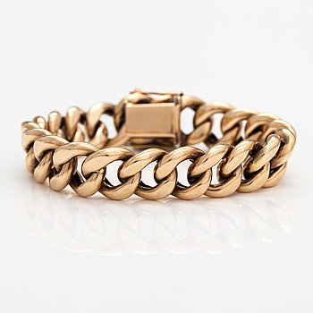A 14K gold bracelet. Ky Kari Rosti, Helsinki 1991. - Bukowskis