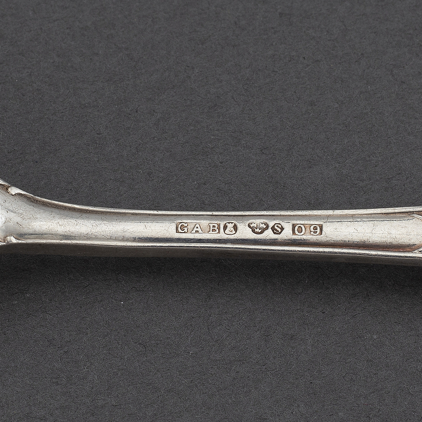 A set of silver flatware, 12 sandwich forks + 12 sandwich knives, model ...