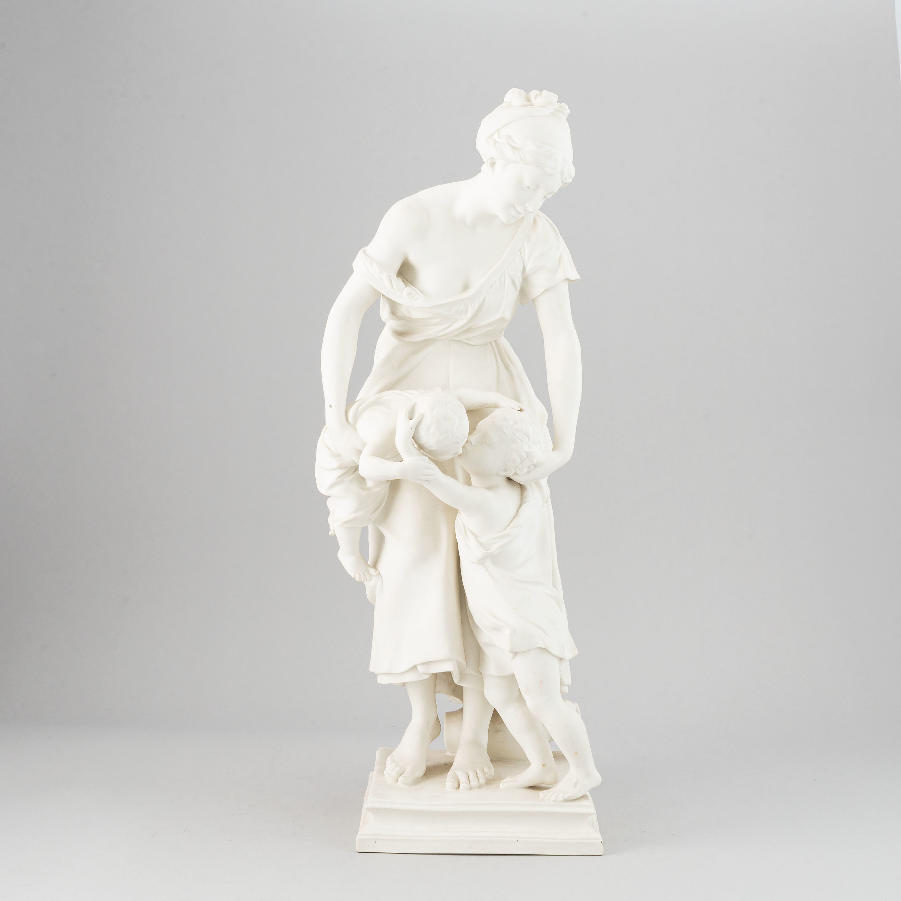 Luca Madrassi, after. A porcelain sculpture from Gustavsberg, 1920 ...