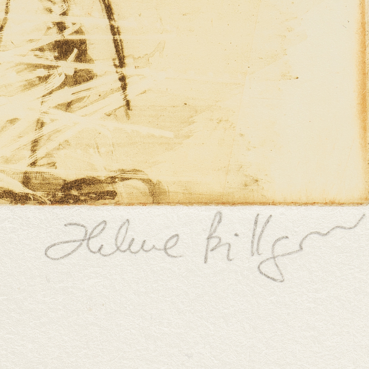 Helene Billgren, etching, signed Helene Billgren and numbered 34/250 in ...