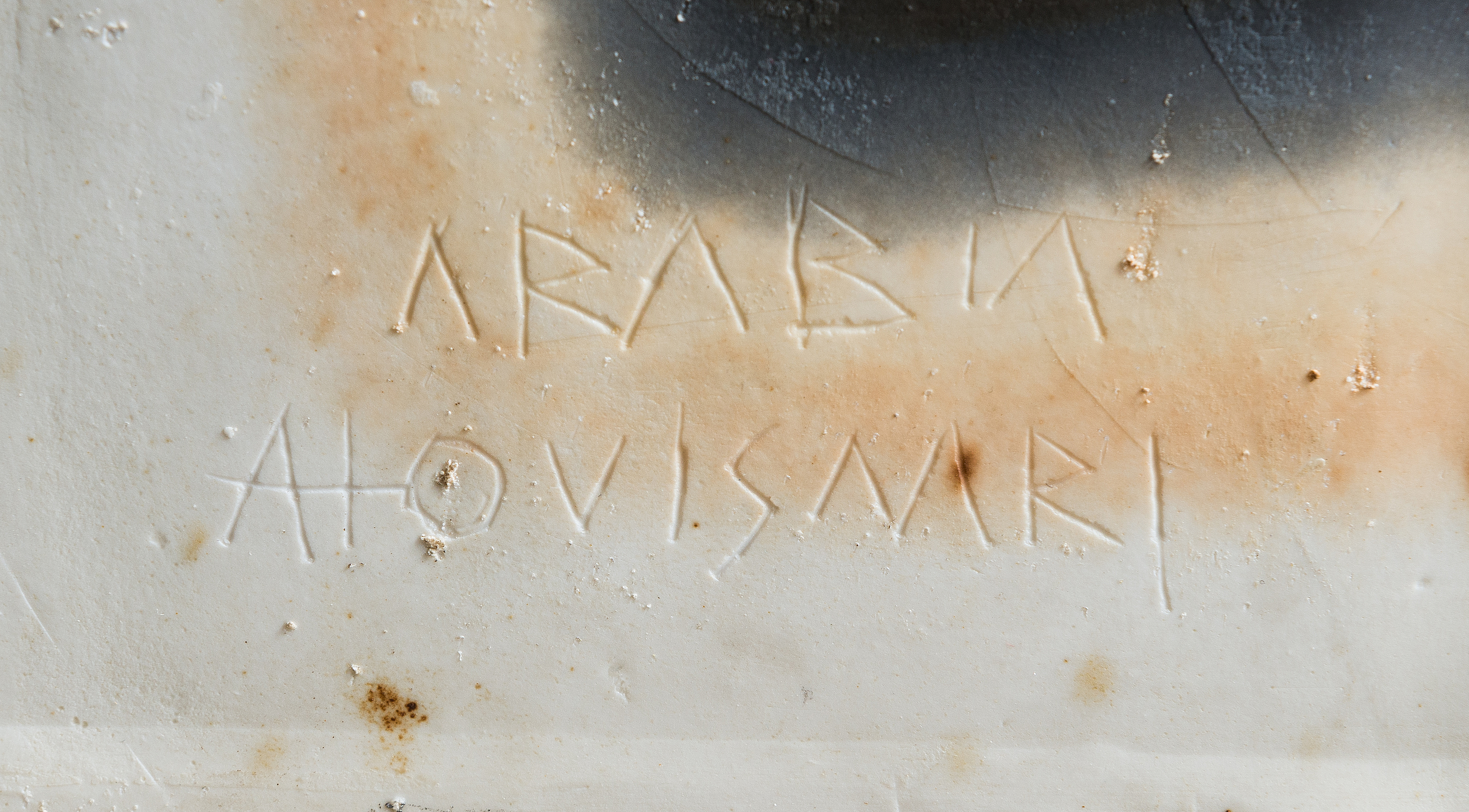 Annikki Hovisaari, relief, stengods, signerad A. Hovisaari Arabia ...